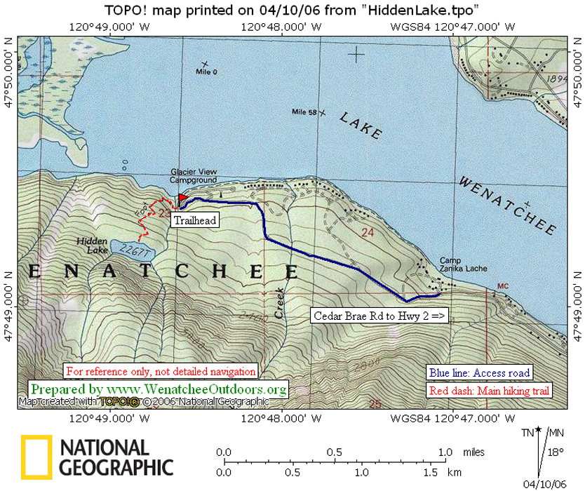 Hidden Lake | Wenatchee Outdoors