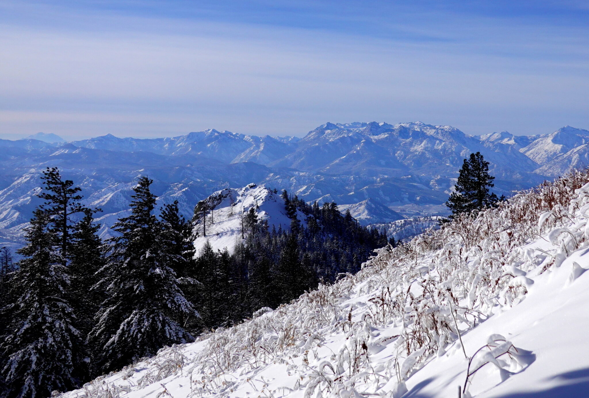 Burch Mountain in Winter - Wenatchee Outdoors